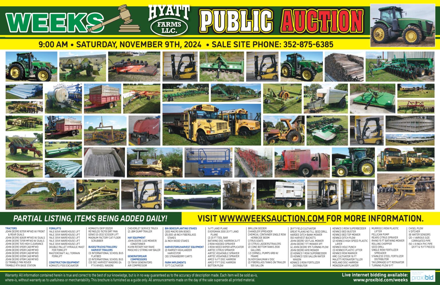 Weeks Auction Company Florida – A Central Florida public consignment ...